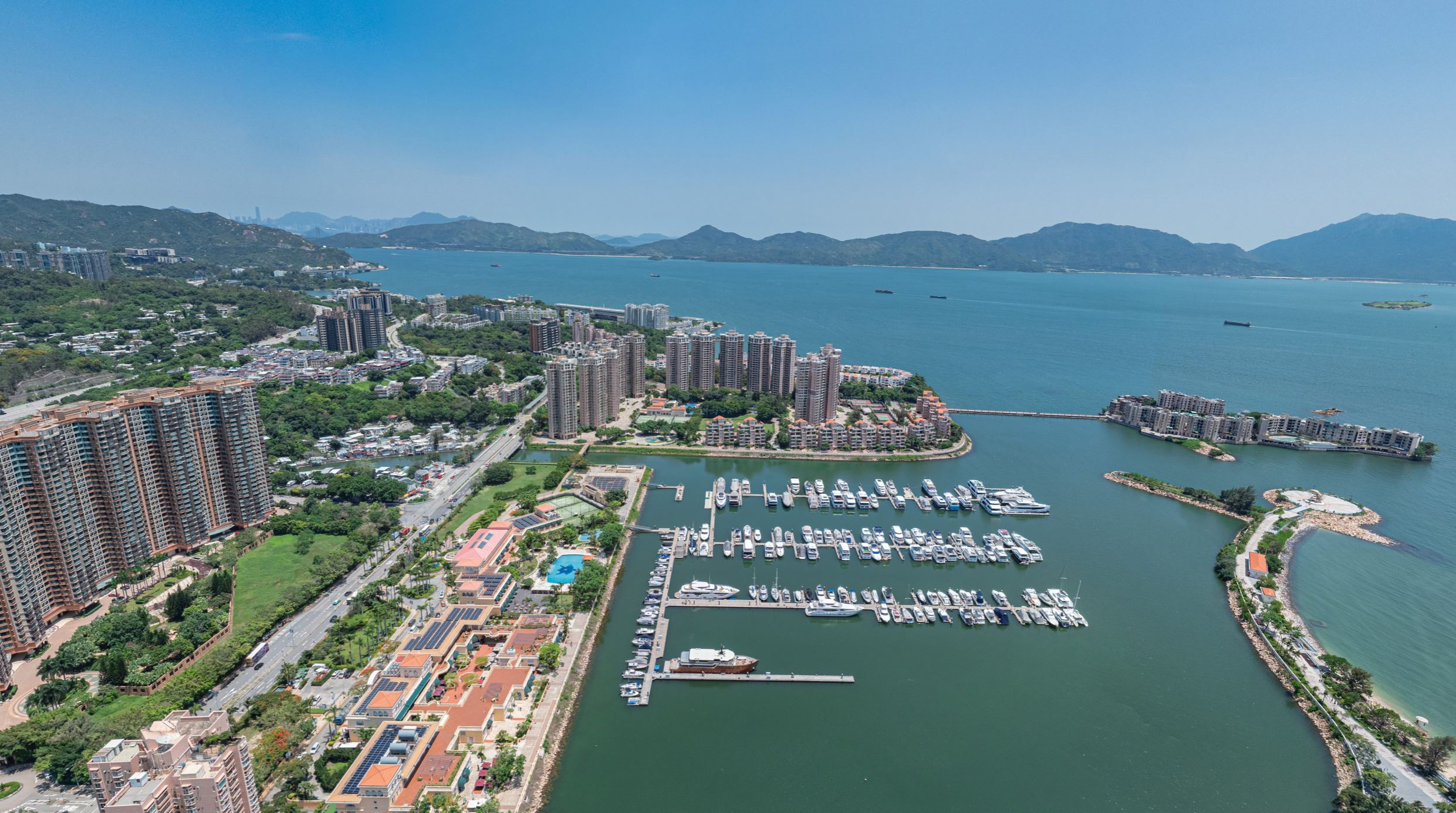 香港屯门黄金海岸高空图（意岚） (4) | 香港房产香港新楼盘